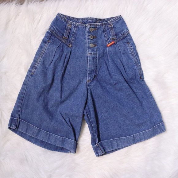 Vintage | Shorts | Vintage Jordache 8smomhigh Waisted Button Fly ...